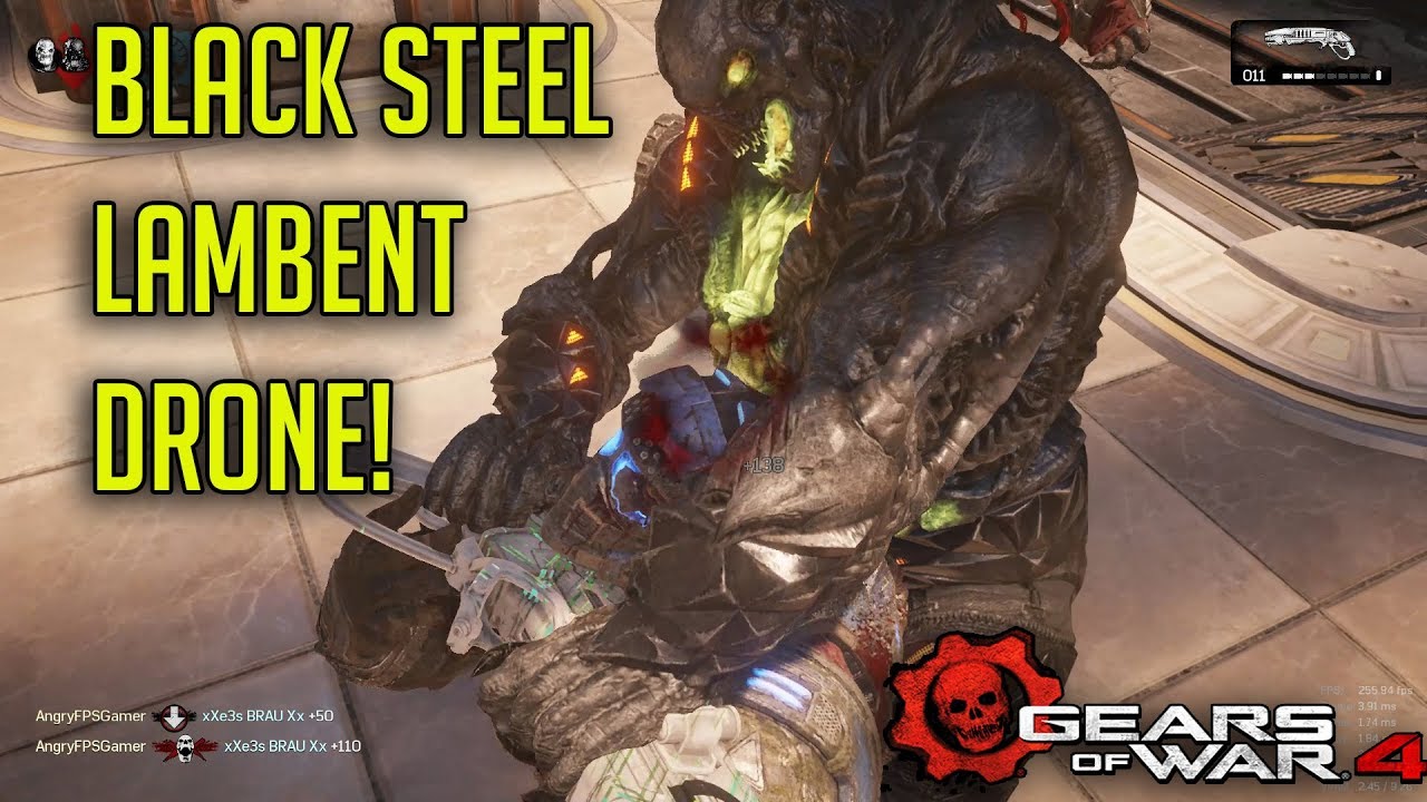 "Black Steel Lambent Drone" Swarm Character - Gears Of War 4 ...