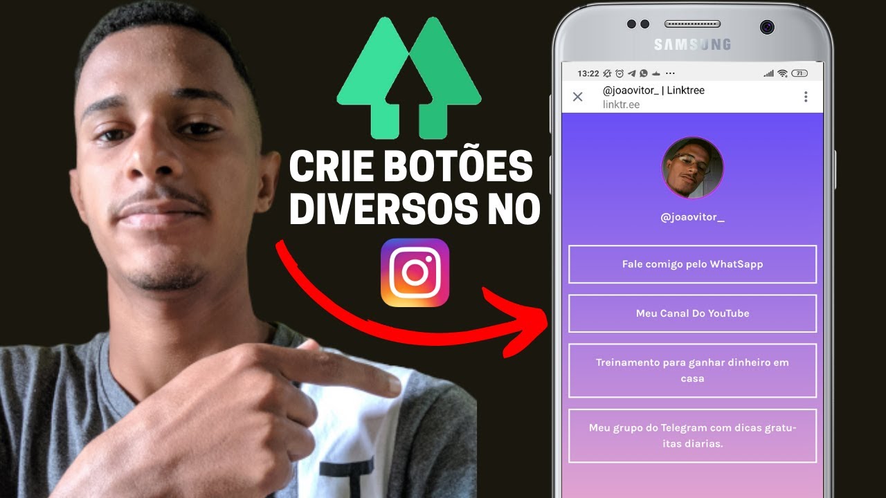 COMO CRIAR UMA CONTA NO LINKTREE RÁPIDO E FÁCIL PELO CELULAR (NOVO MÉTODO) - YouTube