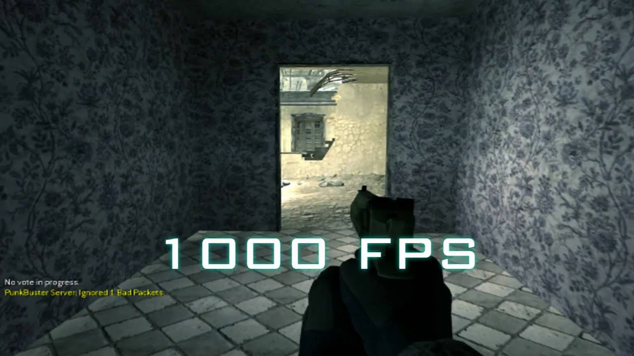 call of duty 4 1000 fps - YouTube