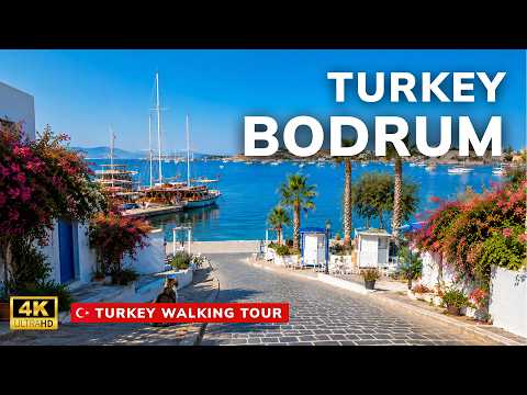 This Is How Bodrum Wakes Up | Morning Walking Tour | Turkey | 4K