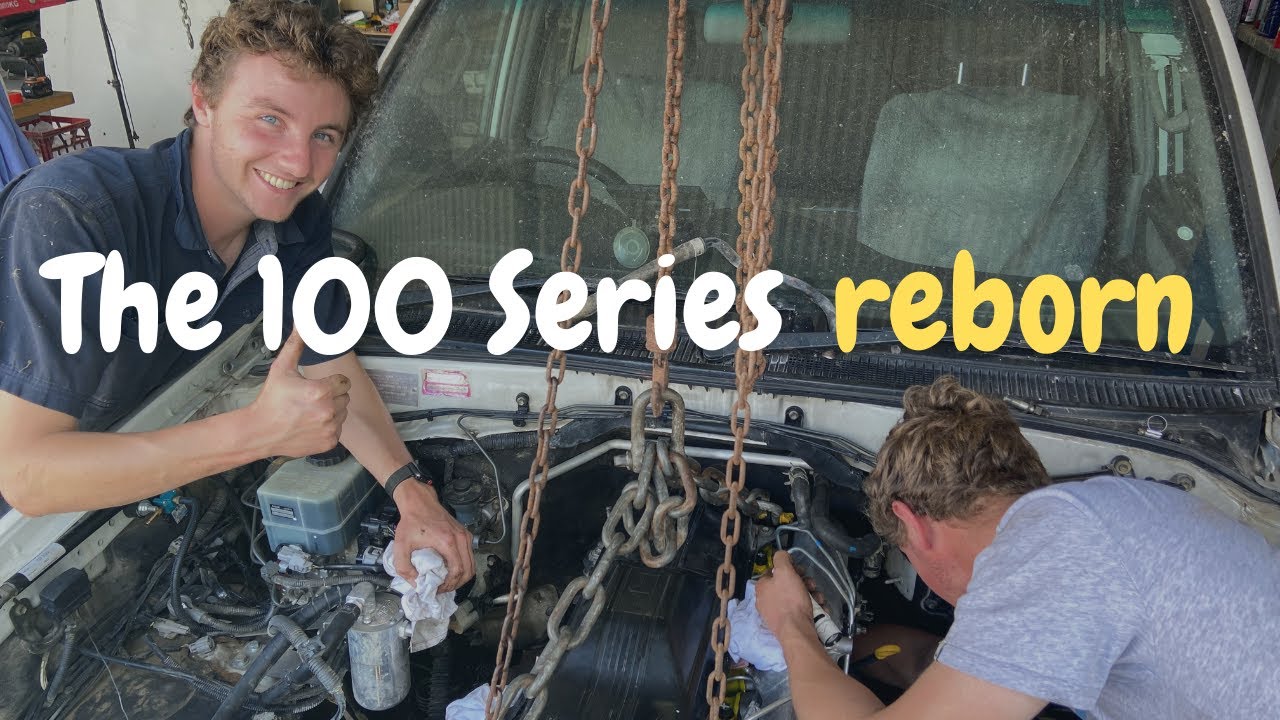 The 100 Series Lives Again! (1HDFTE Rebuild Pt 5) - YouTube