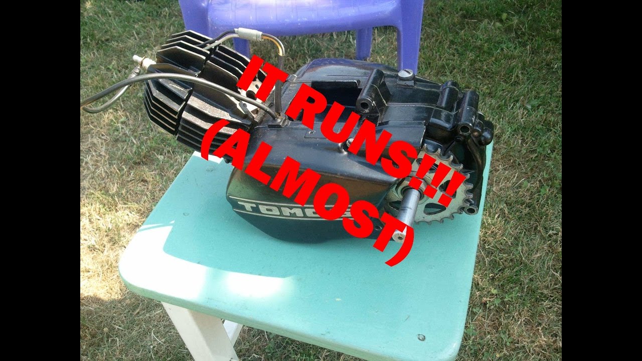 TOMOS ENGINE RUNS (kind of) - YouTube