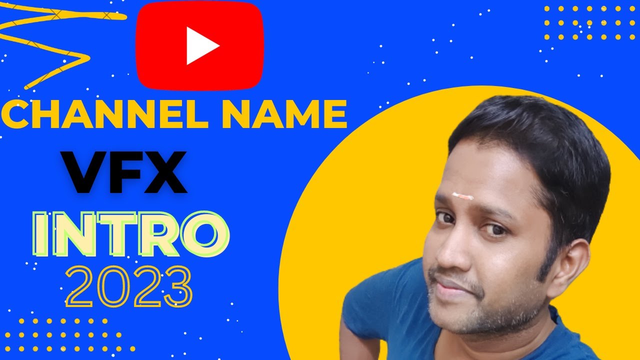 How To Intro VFX Effect On Your Channel Name Simple Method - YouTube