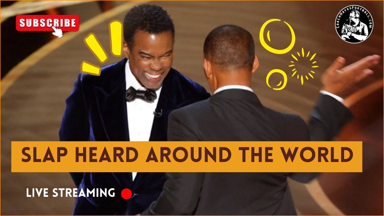 Will Smith's slap heard around the world! - YouTube