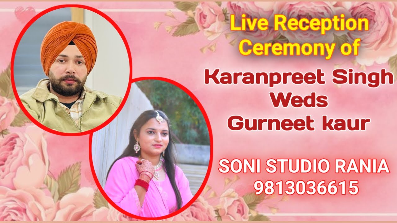 Live Wedding Ceremony of Karanpreet Singh Weds Gurneet kaur 06-02-2026 ...