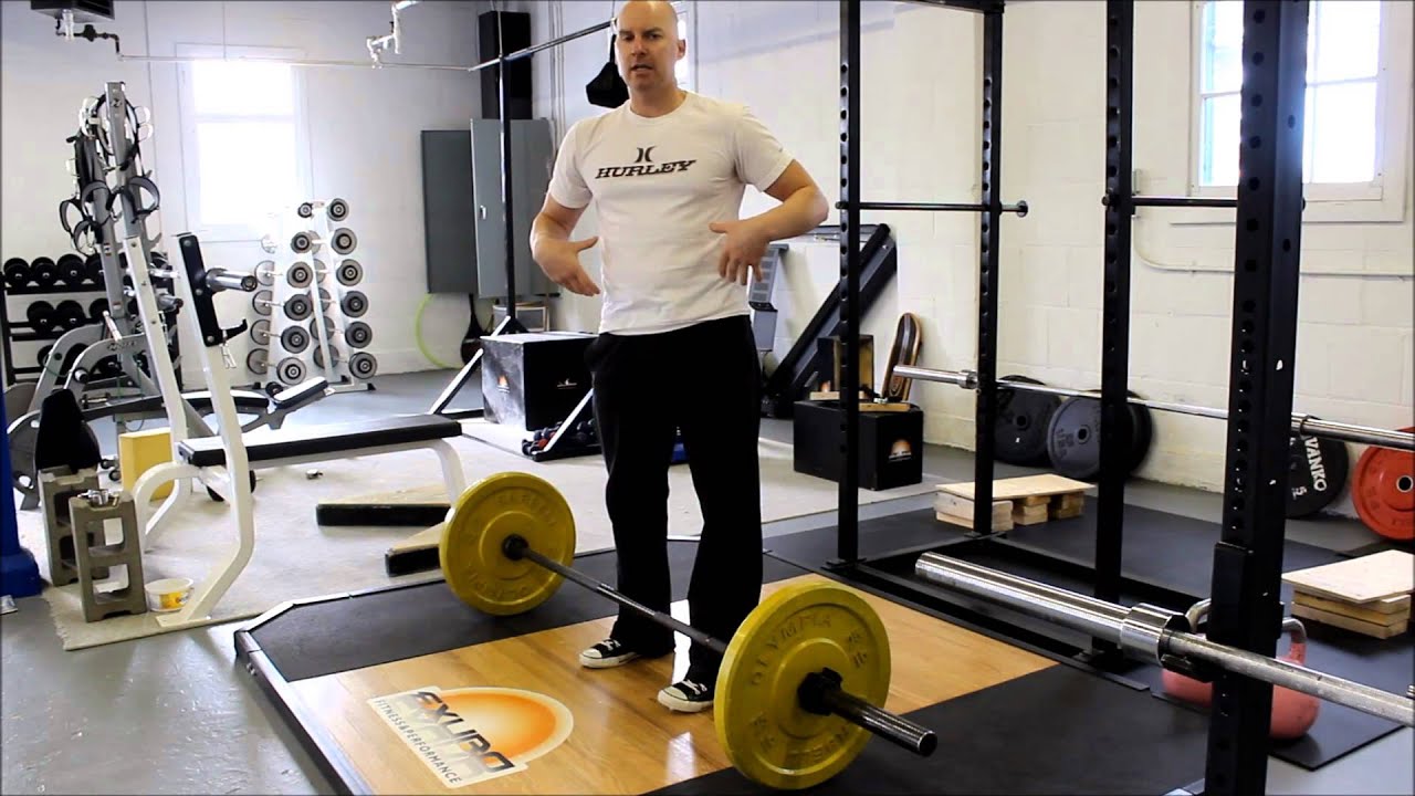 How To Do A Perfect Deadlift Olympic Style - YouTube