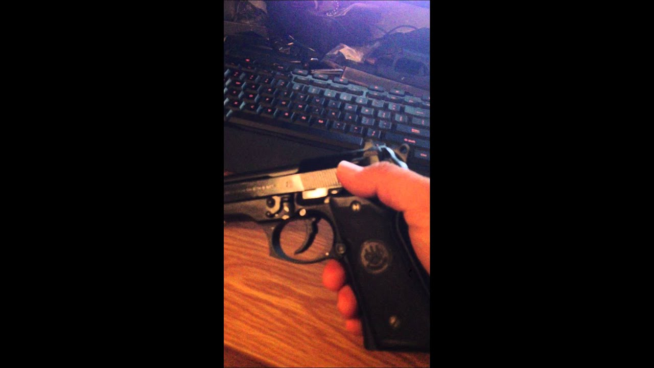 Why is the slide mounted safety so hard guys? - YouTube