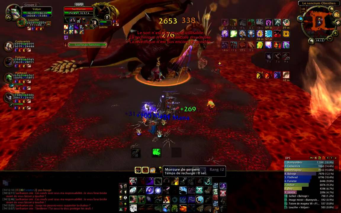 World of Warcraft Sartharion 3D Speedkill - YouTube
