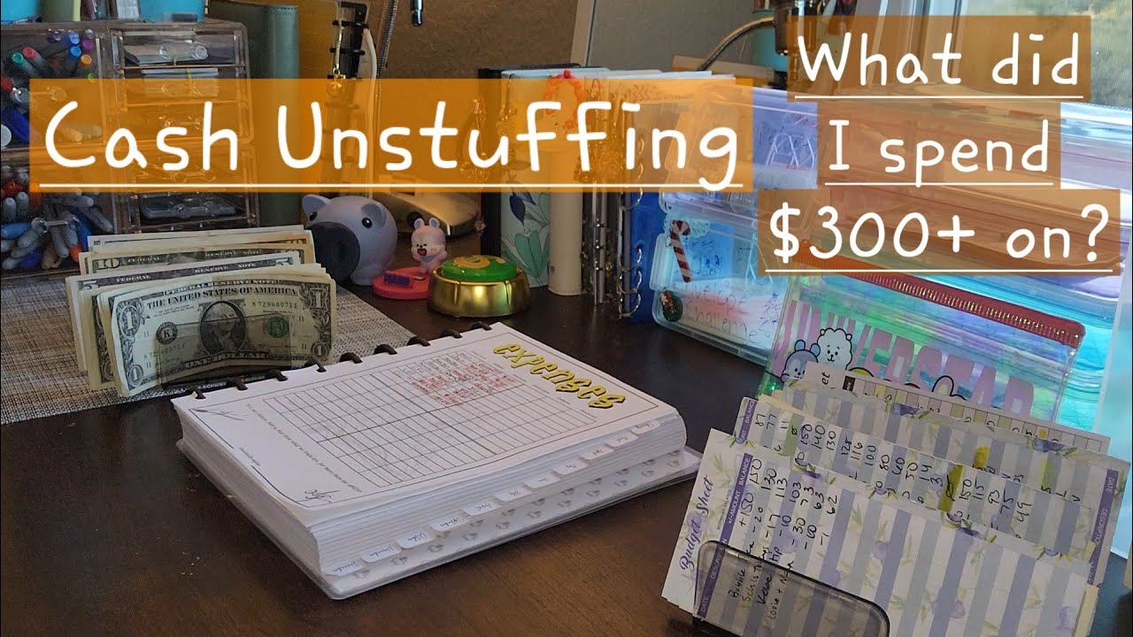 Unstuffing $300 from my wallet | That money didn't last long - YouTube