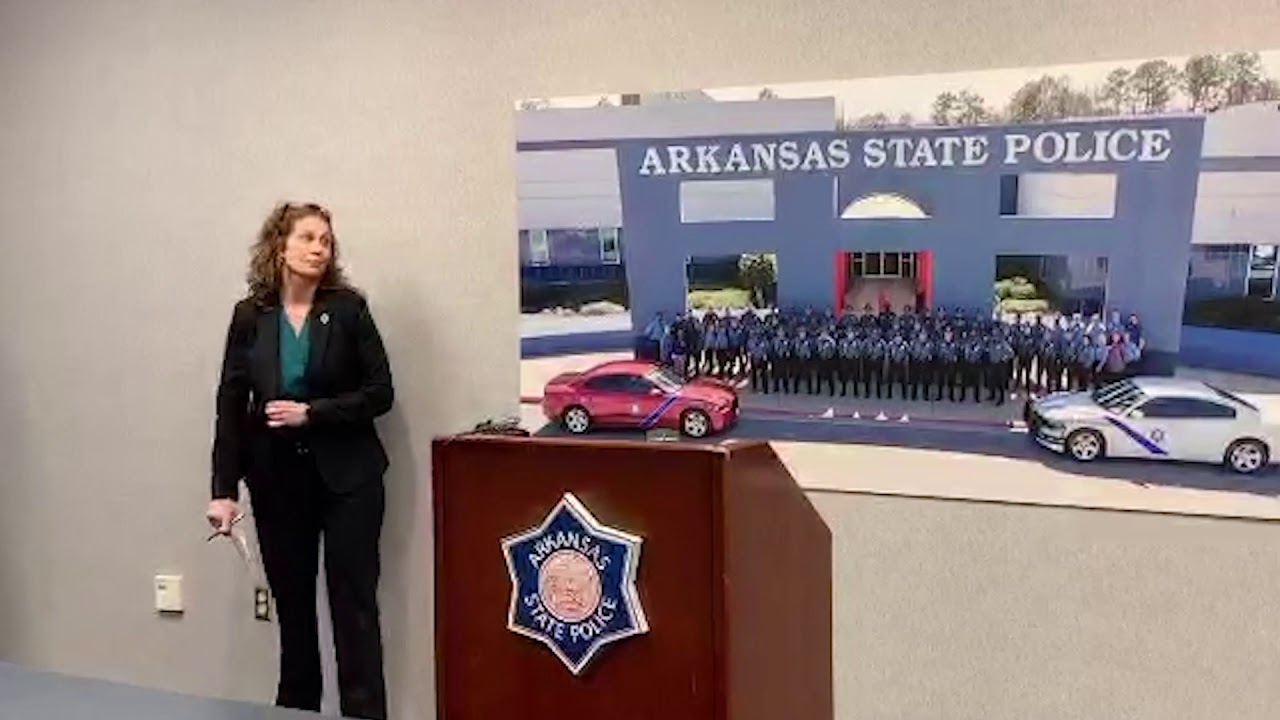 Arkansas State Police press conference - YouTube