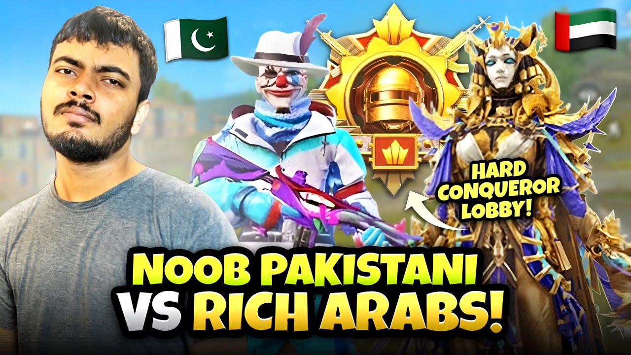 NOOB PAKISTANI VS RICH ARABIC SQUADS / PUBG MOBILE - YouTube