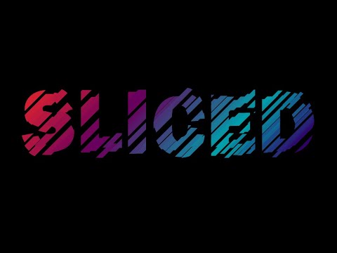 How to make Abstract Sliced Text | Graphic designing | Adobe ...