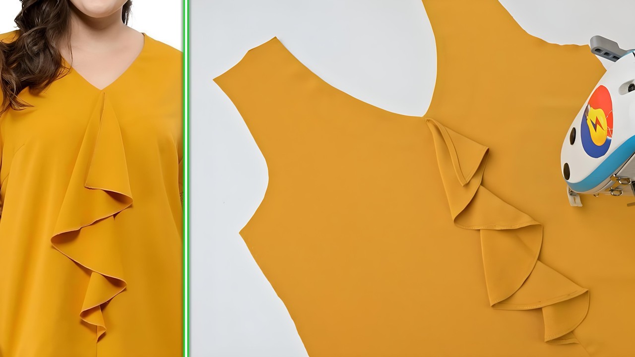 Useful Sewing Hacks: Easy Ways to Cut and Sew Neck Designs with Spiral ...