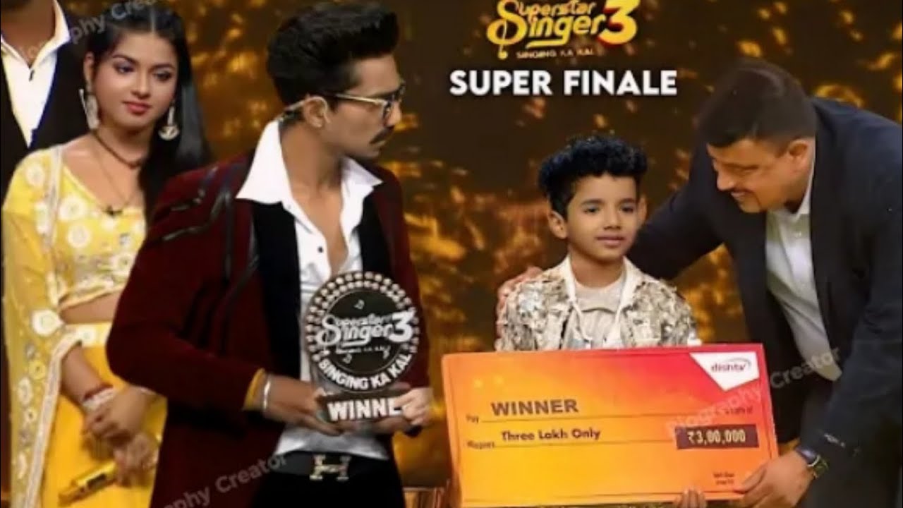 Who is The Winner Of Announce Super Star Singer Season 3| - YouTube