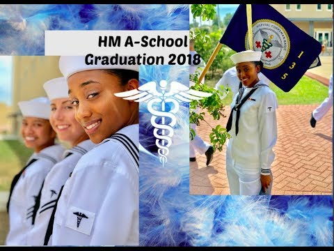 Hospital Corpsman A-School Graduation !! 2018 - YouTube