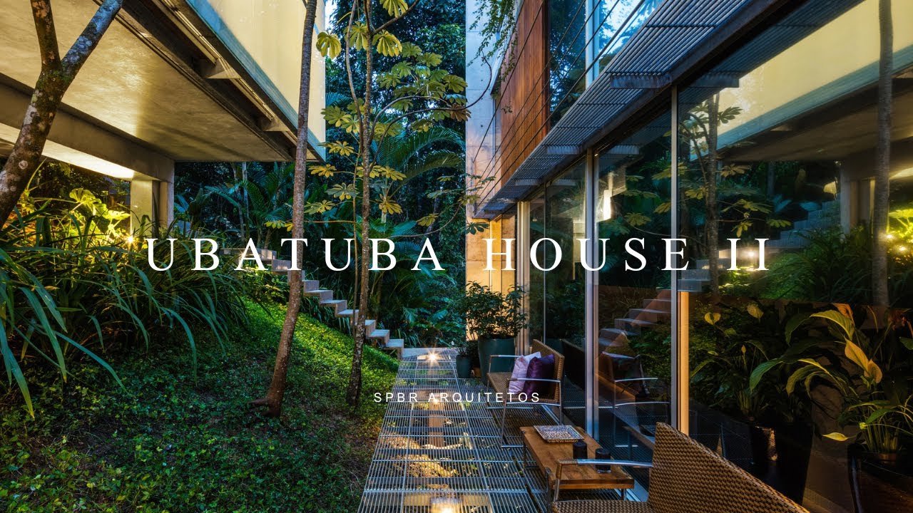 Contemporary Weekend House Design Spread Along The Steep Path From The ...