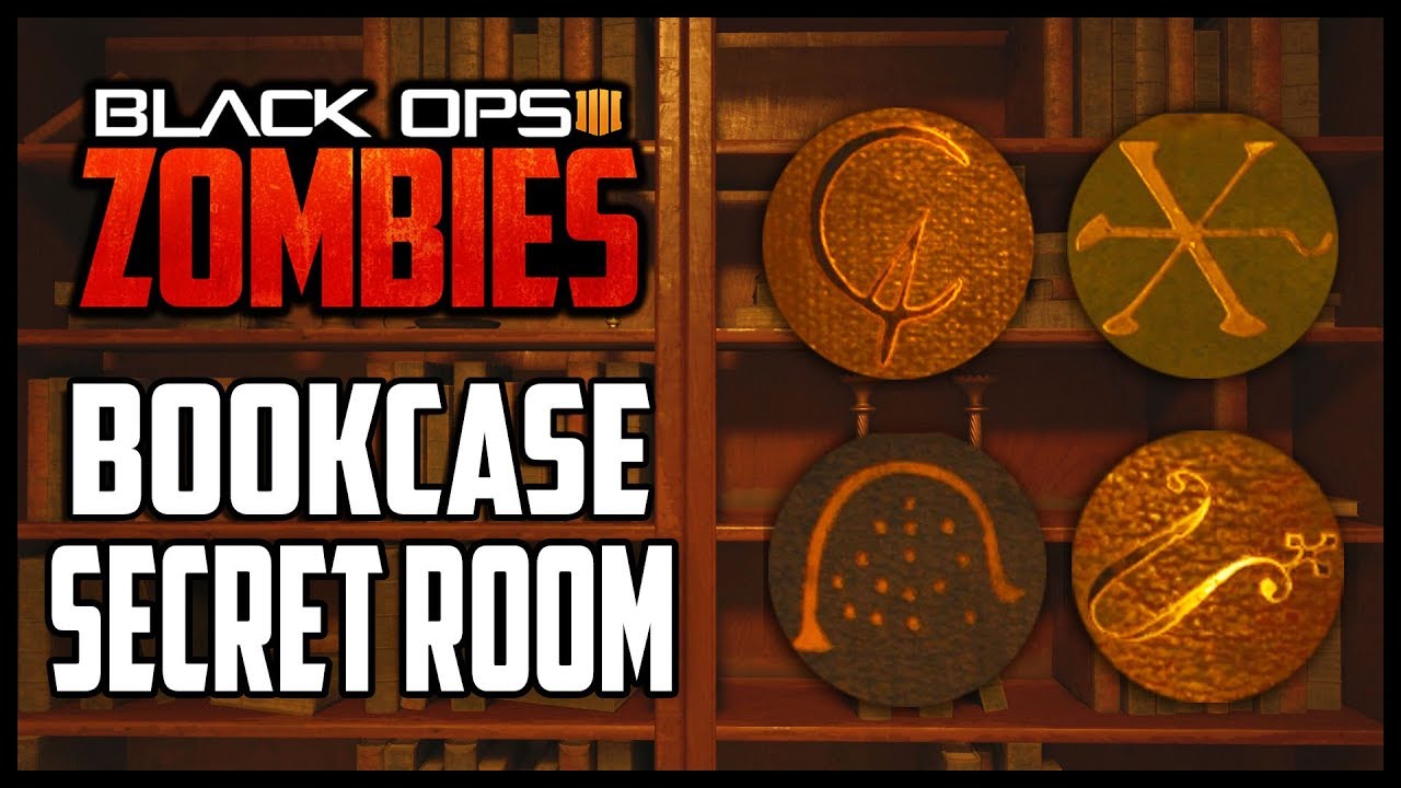 'Dead of the Night' Bookcase SECRET ROOM Easter Egg! (BOPS 4 Zombies ...