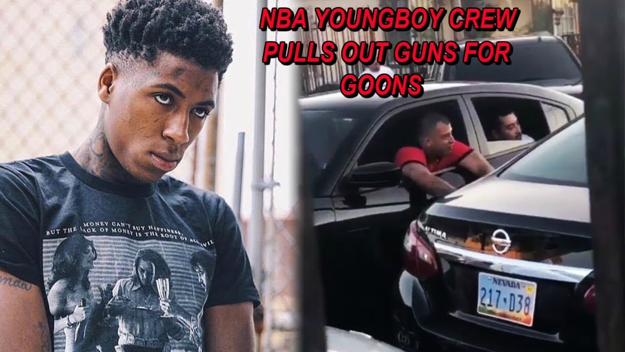 NBA Youngboy Crew Pull OUT GUNS GOONS(MUST WATCH) - YouTube