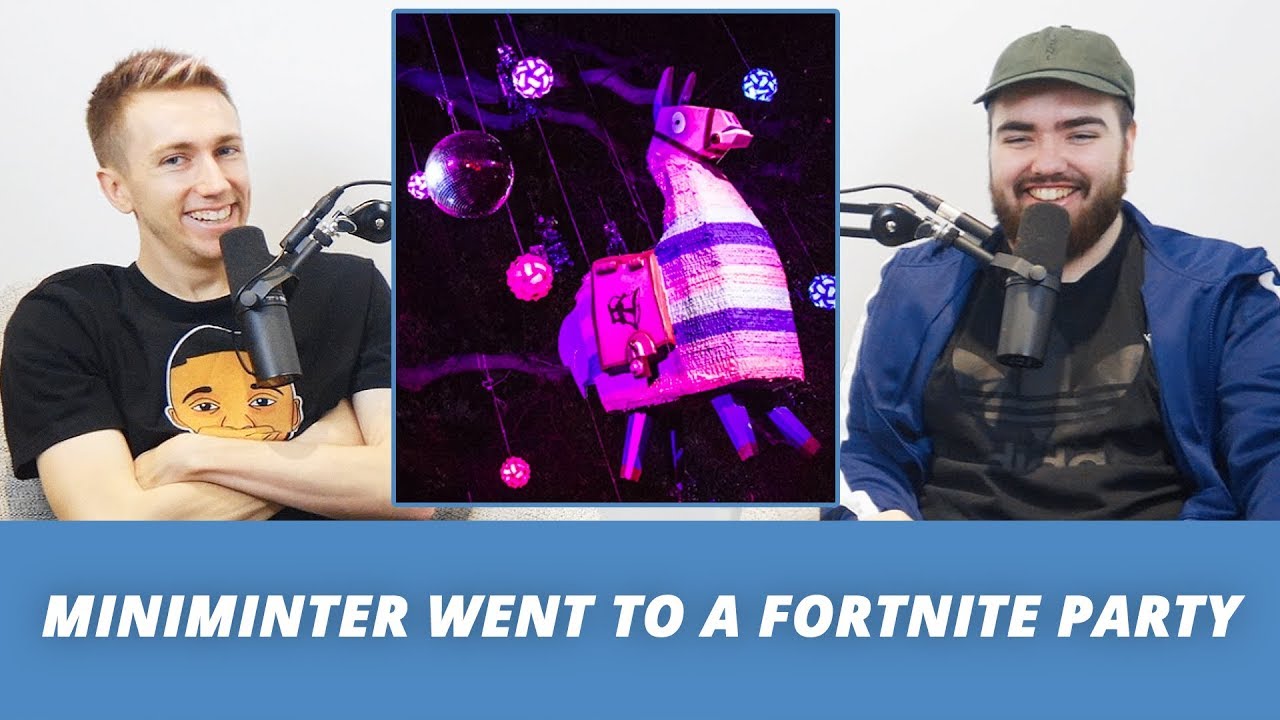 Miniminter Went to a Fortnite Party (What's Good Full Podcast) - YouTube