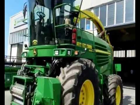 Trincia John Deere 7750 i Usato Bassan - YouTube