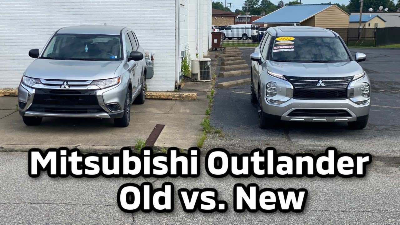 Mitsubishi Outlander Old vs. New - YouTube