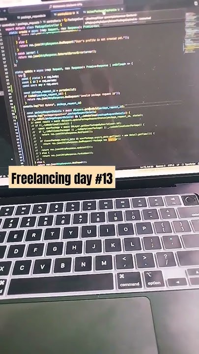 Freelancing day #13 @scodemonster #minivlog #javascriptdeveloper #coding - YouTube
