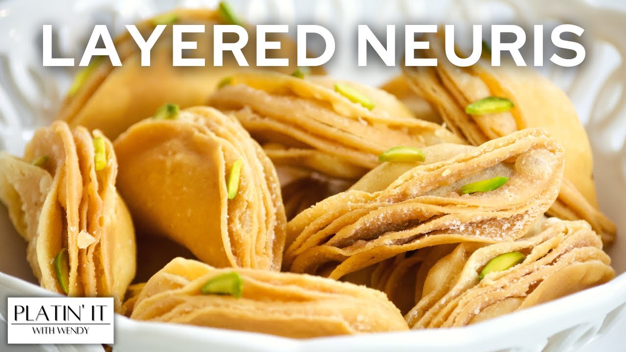 The BEST Layered Neuris | Neureos | Gujiya | Karanji Recipe - YouTube