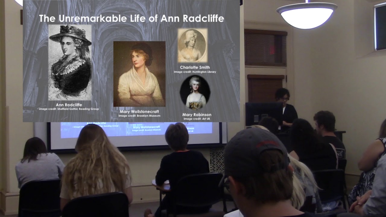 "Gothic Sensibility and the Rise of the Novel: Ann Radclife's The ...