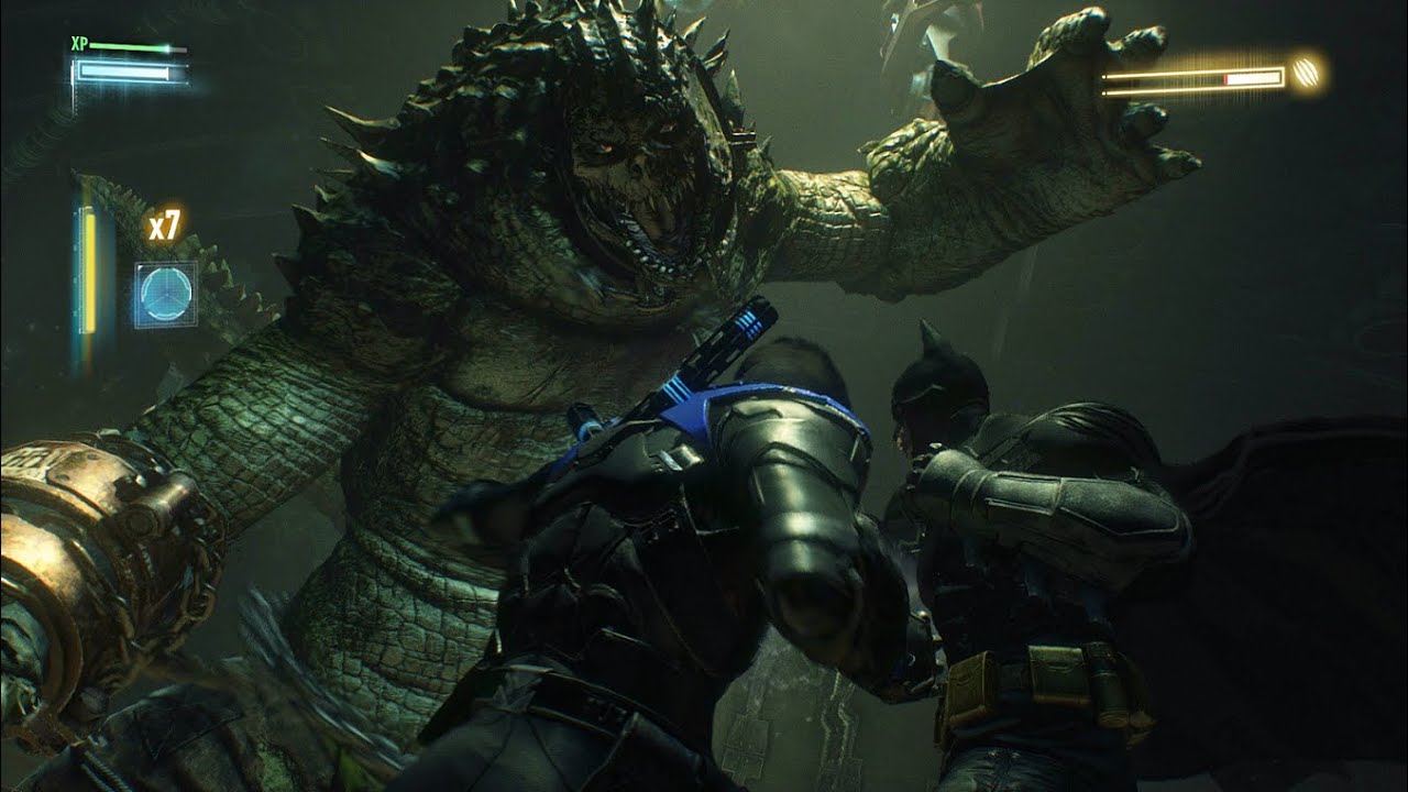 Batman: Arkham Knight (PS5)(Arkham Origins Suit) - Killer Croc - PART ...