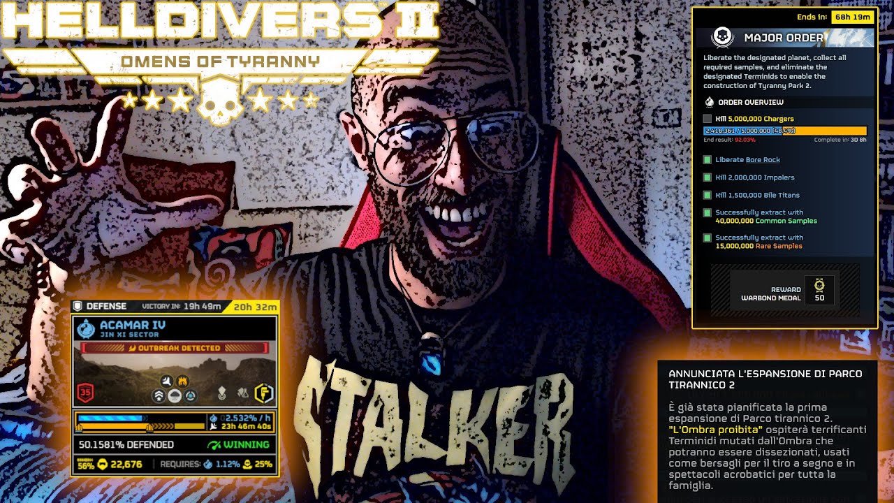🔥HELLDIVERS 2🔥UN'ESPANSIONE PER IL TYRANNY PARK 2?!🤯🤯TUTTI SU PANDION!💪 ...