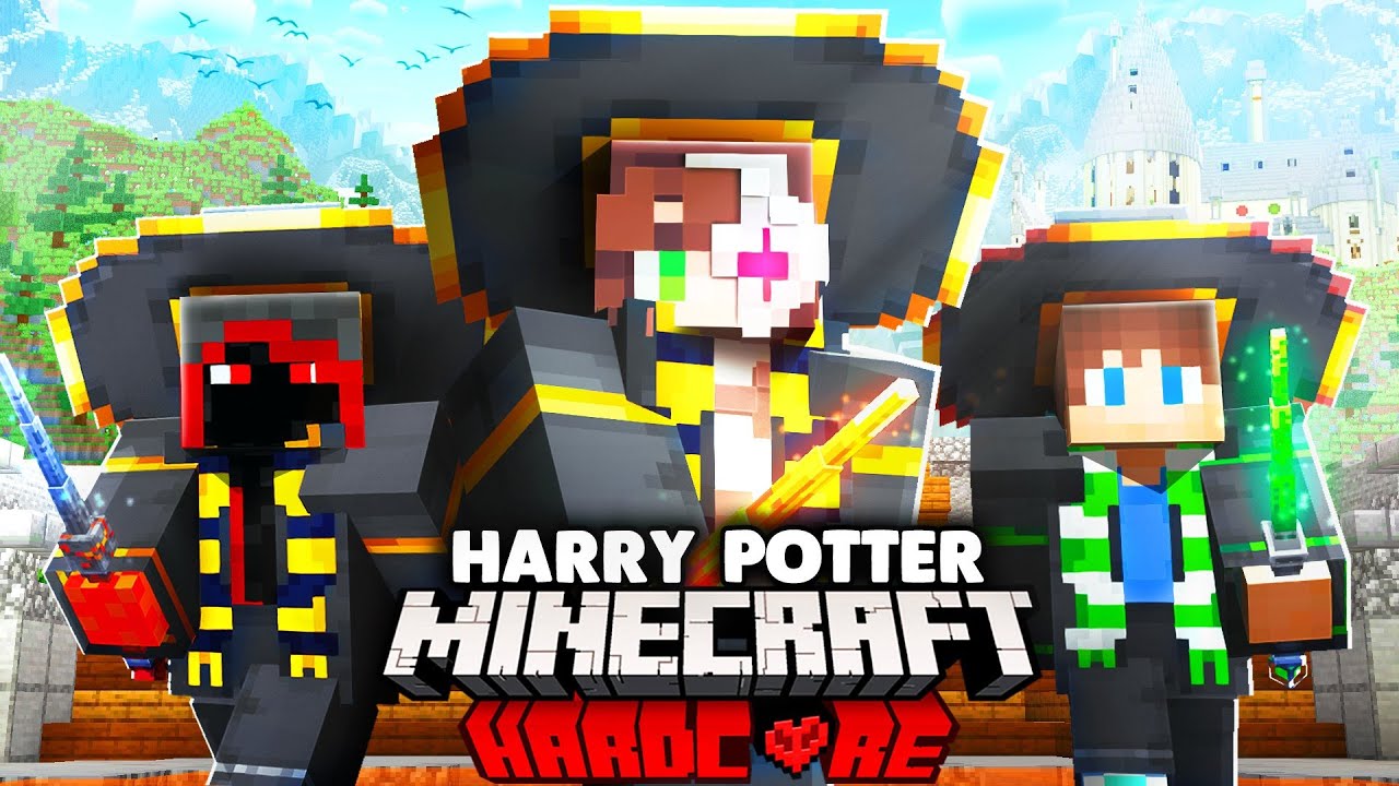 I Became a WIZARD in a 100 Player MAGICAL Minecraft Tournament! - YouTube