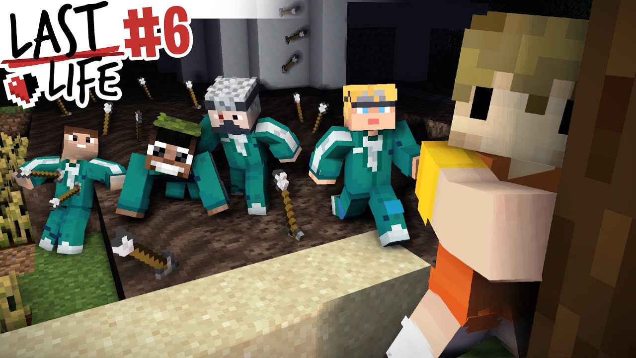 Minecraft Last Life #6 - Red Light, Green Light - YouTube