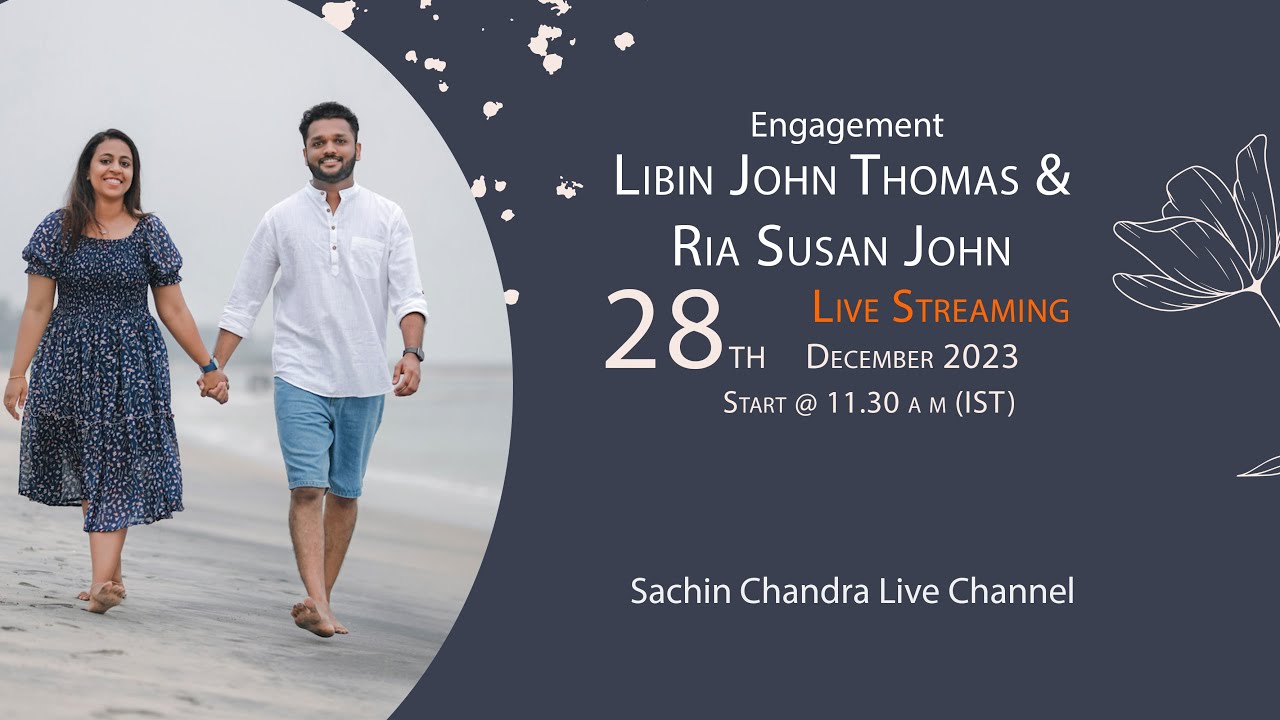 Engagement || Libin John Thomas & Ria Susan John - YouTube