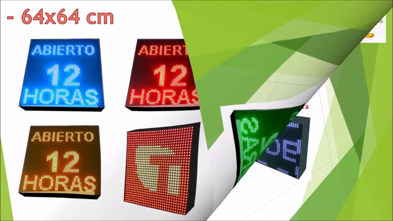 Catálogo rótulos LED programables electrónicos - Rondaluziluminacion ...