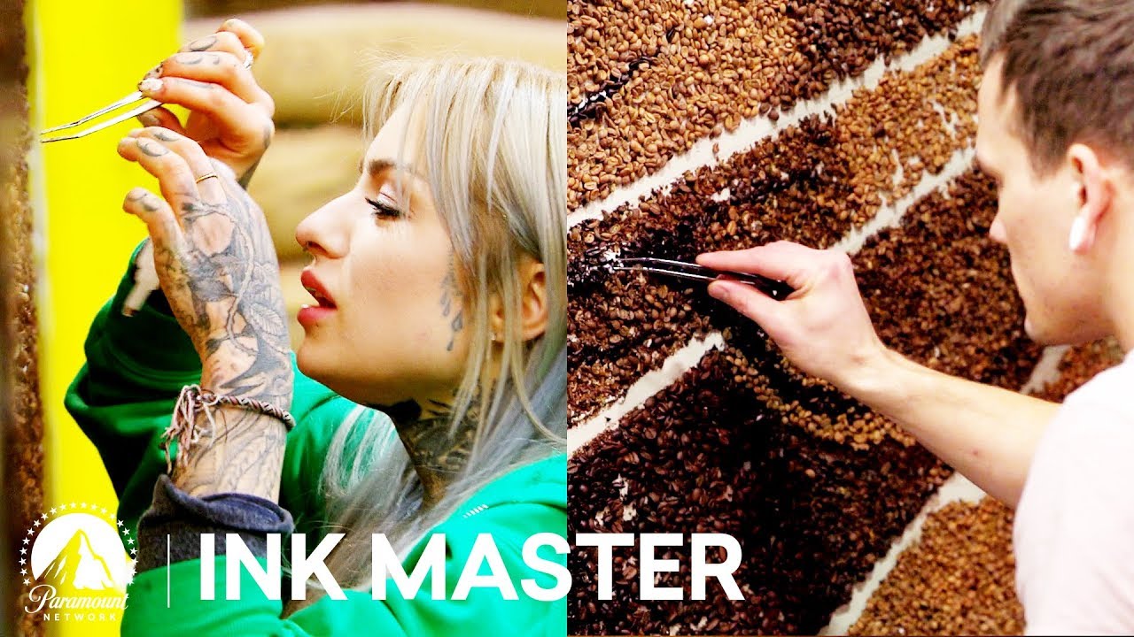 Coffee Bean Art Flash Challenge Sneak Peek ☕ Ink Master Battle Of The