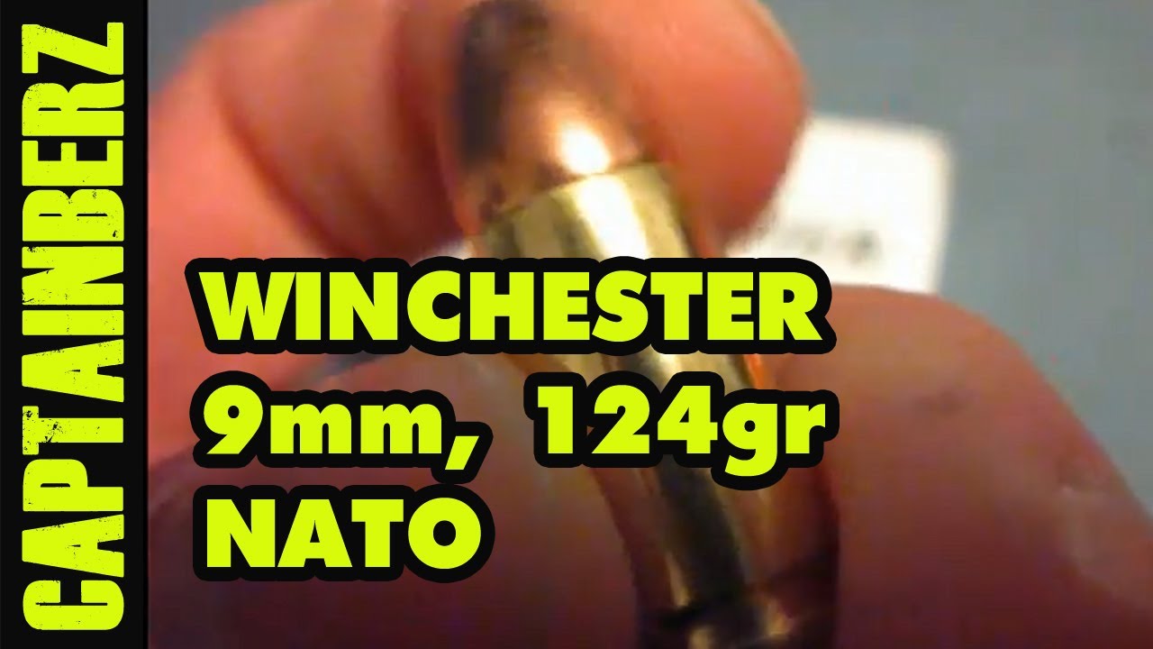 9mm Winchester NATO (124gr, FMJ) - YouTube