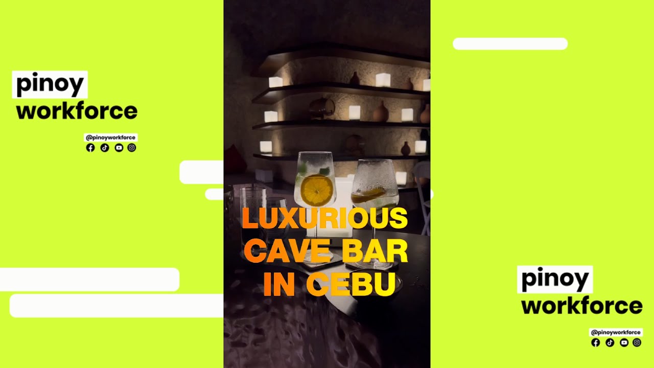 The ONLY Cave bar in the Philippines is in Cebu! - YouTube