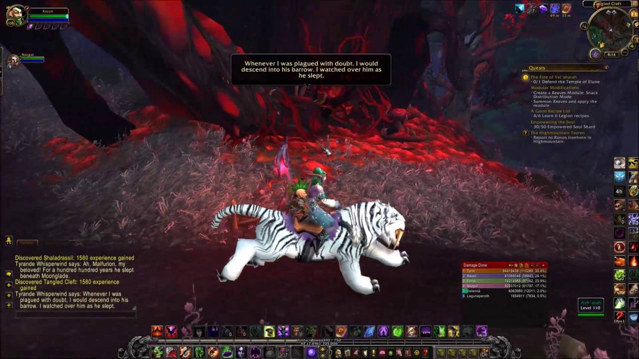 World of Warcraft - The Corruption, and Death of Ysera - YouTube