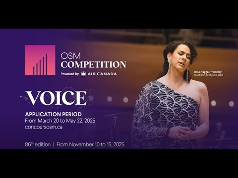 Why apply to the OSM Competition? - YouTube