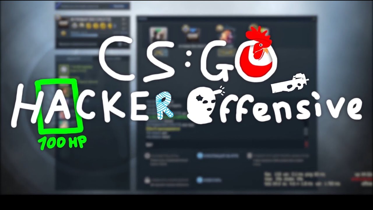 CS:GO HACKER OFFENSIVE XDD - YouTube