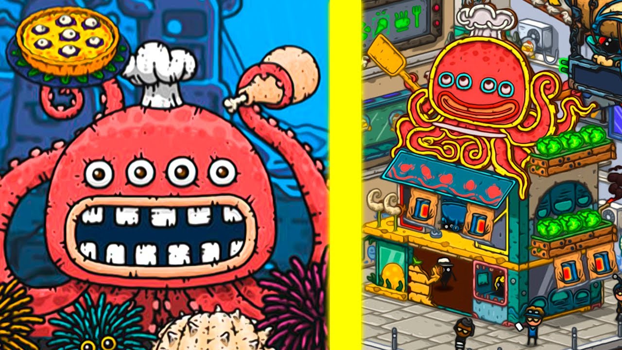 VIREI UM MONSTRO COZINHEIRO → Monster Chef 📱🎮 - YouTube