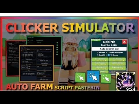 Clicker simulator FREE GAMEPASS OP SCRIPT pastebin - YouTube