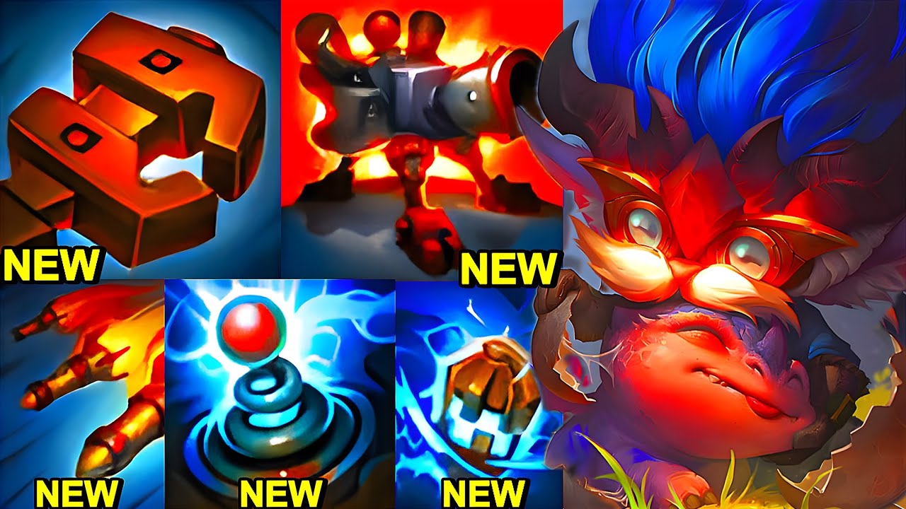 Wild Rift China Heimerdinger - 17KILL New Champ Heimer Build Runes ...