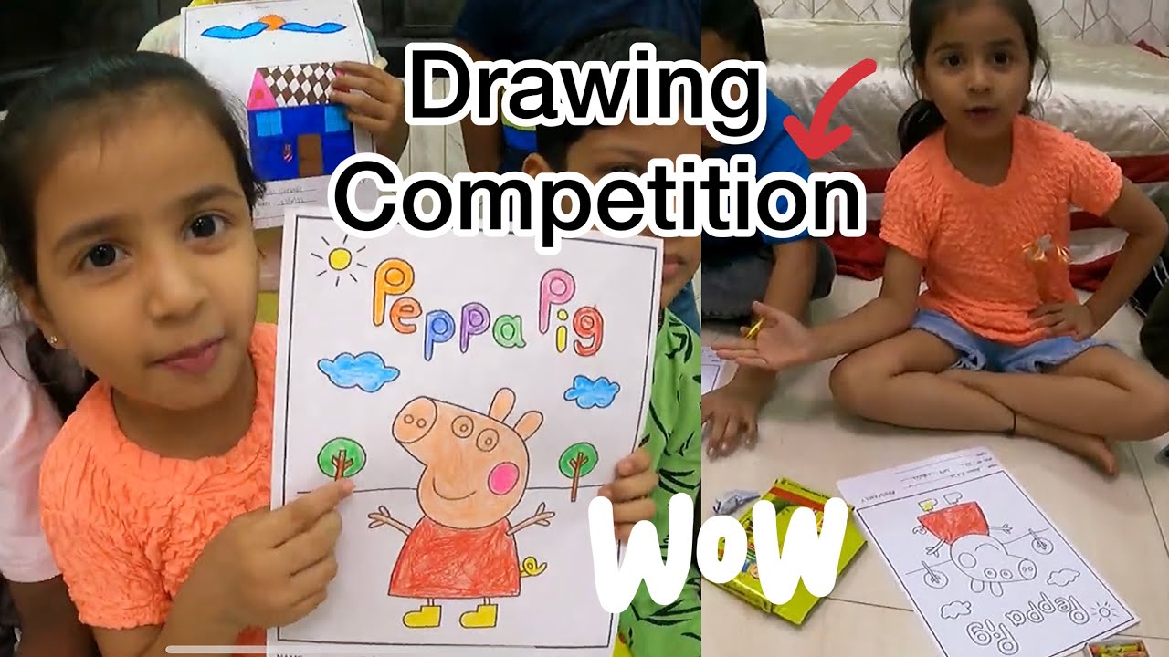 Drawing Competition For Kids I Funny Drawing Competition I SSSFAMILY ...