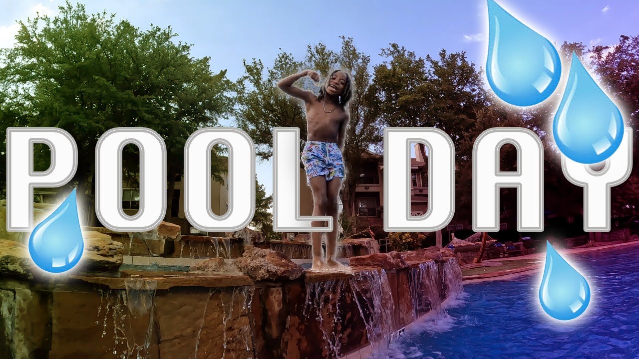 POOL DAY!!!!! - YouTube