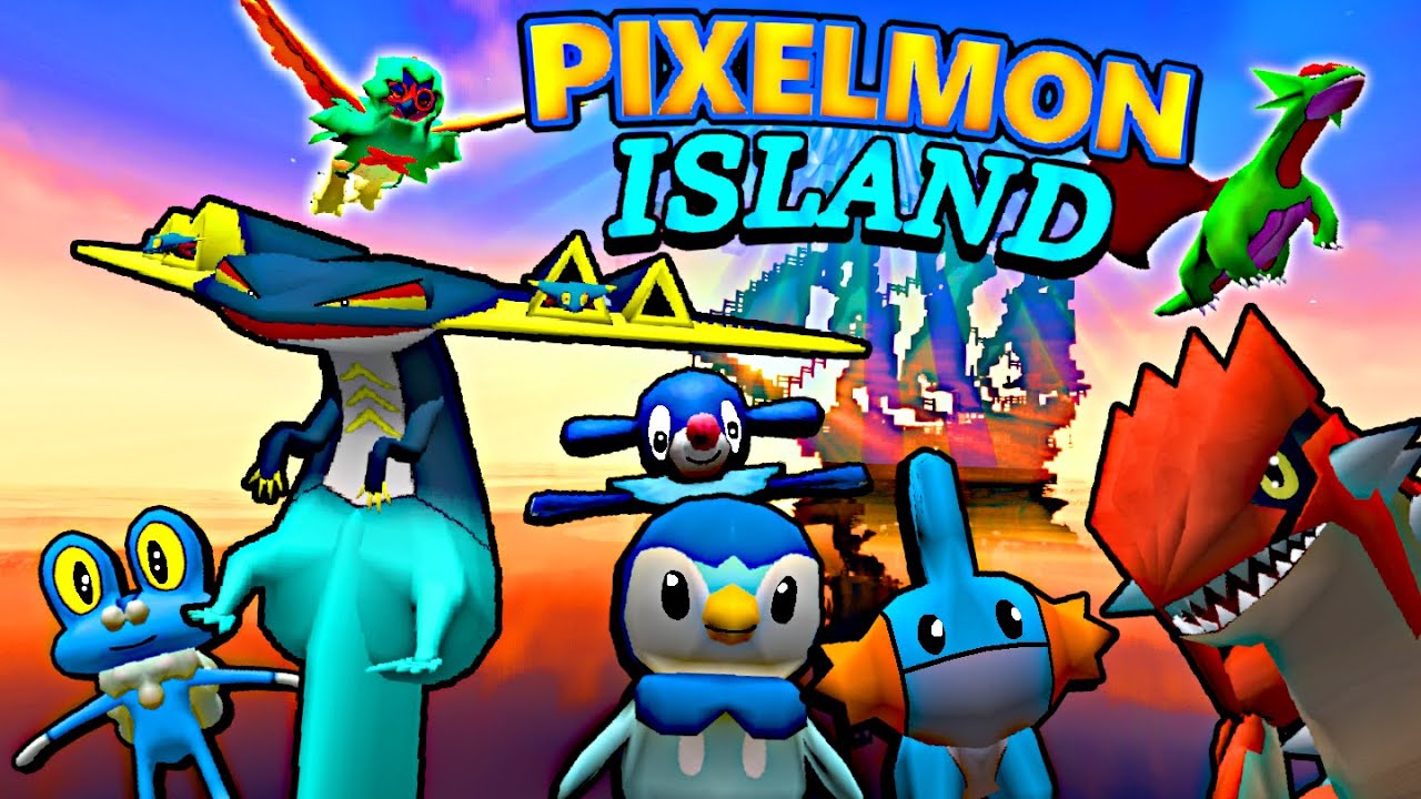 We Have 1 Hour To Escape Pixelmon Island - YouTube