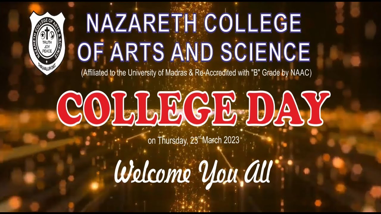 NAZARETH COLLEGE DAY FULL VIDEO - YouTube