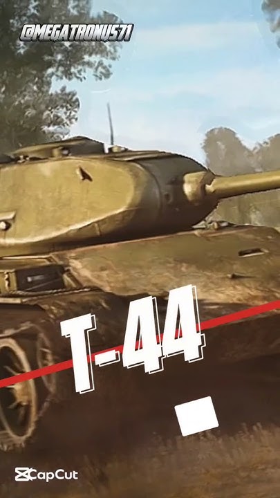 T-44//El tanque soviético que llegó… ¡pero nunca peleó!#T44 #tank #ww2 #military #wot #history ...