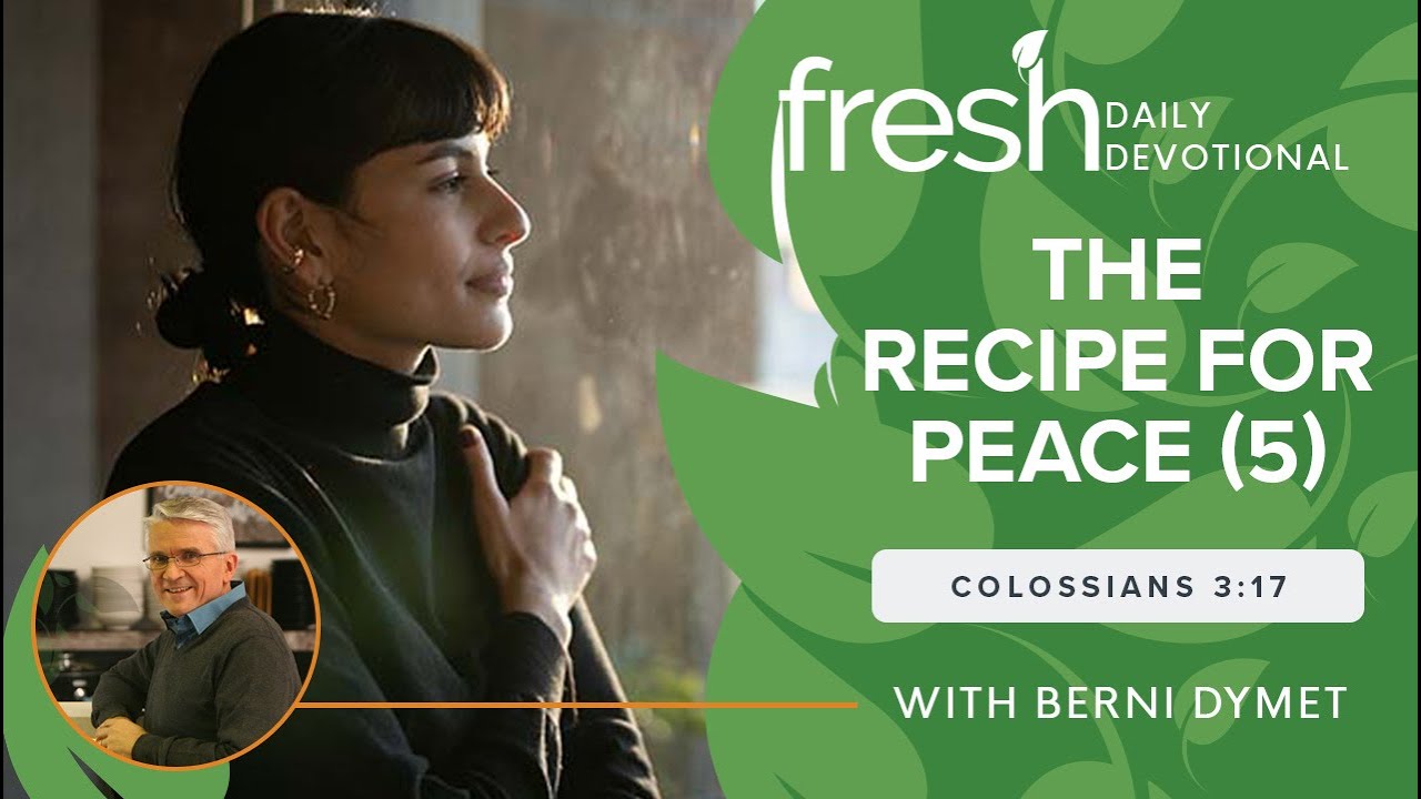 The Recipe for Peace (5) - YouTube