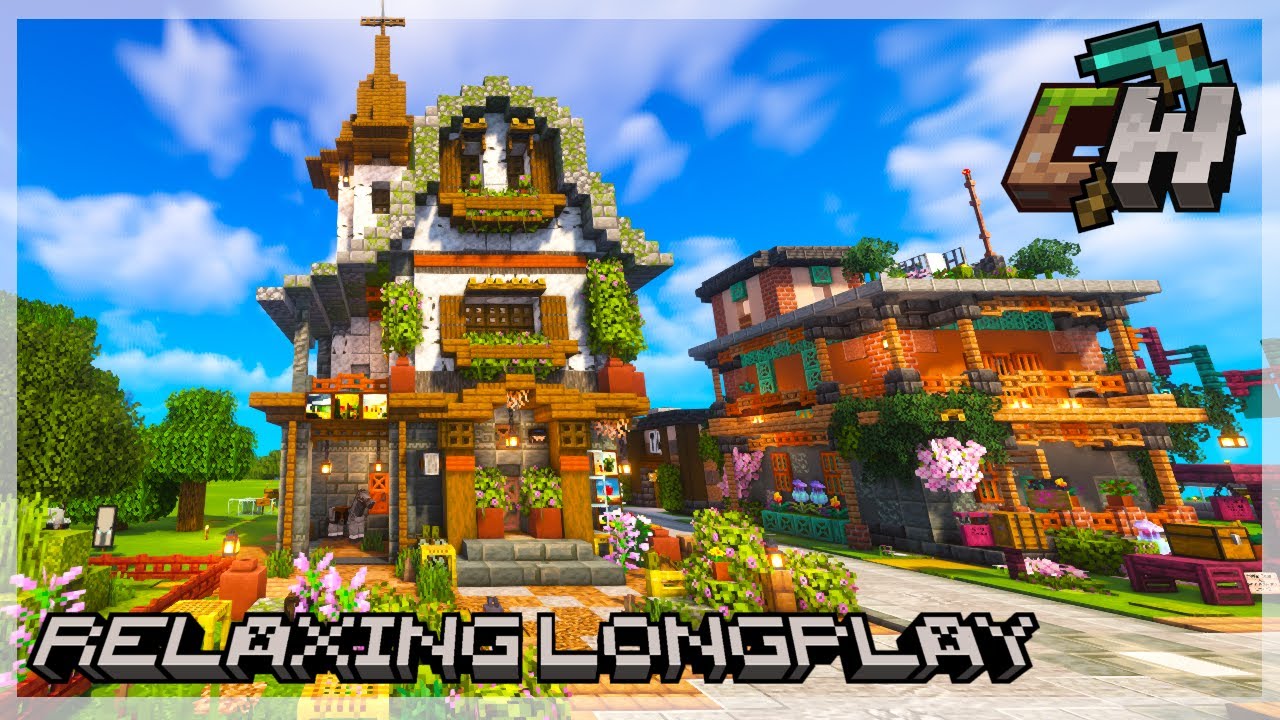 Minecraft Relaxing Longplay - Starter House Decorations | CraftWorks ...